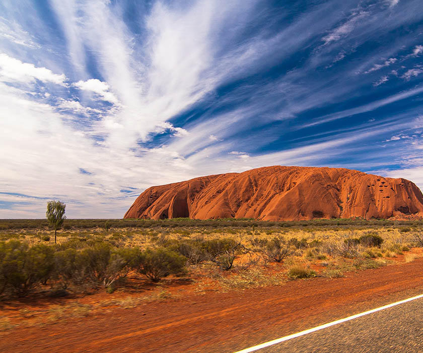 Uluru Weather Waterfalls Cascade Down Uluru As Severe Weather Brings